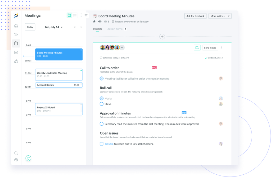 How To Write A Meeting Summary Examples Templates 